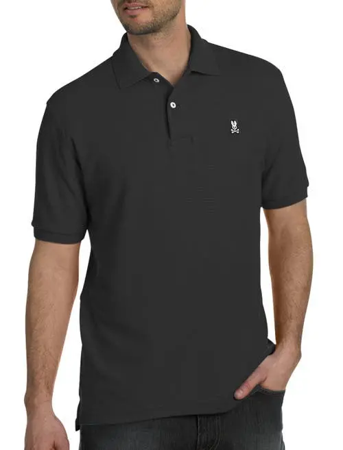 Psycho Bunny Classic Polo Shirt - Black