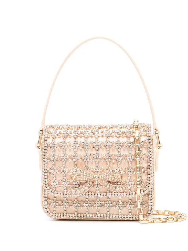 SELF-PORTRAIT Crystal-embellished Mini Bag