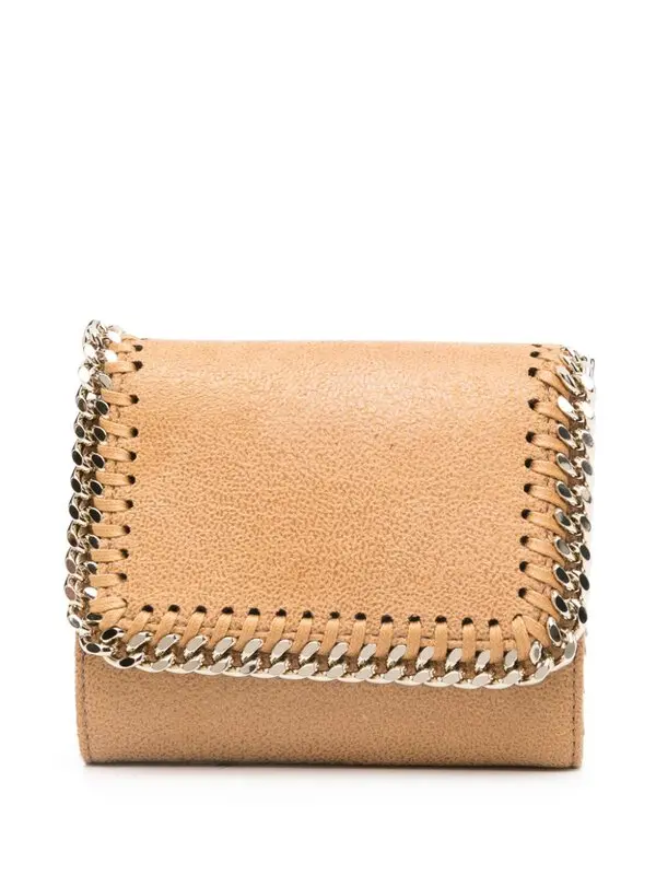 Stella McCartney Small Falabella Wallet - Brown