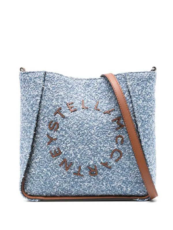 Stella McCartney Tweed Cross Body Bag