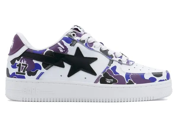 BAPE A Bathing Ape Sta Hong Kong 17th Anniversary Sneakers - Multicolor