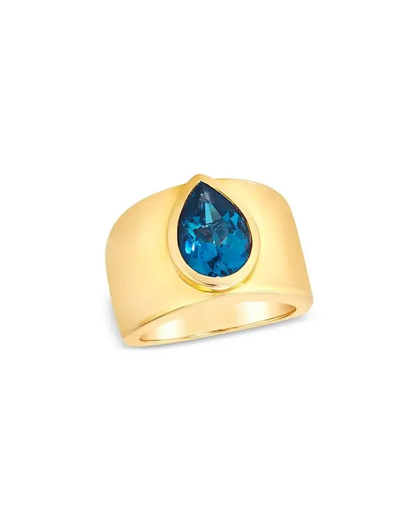 Bloomingdale'S Pear Topaz Ring