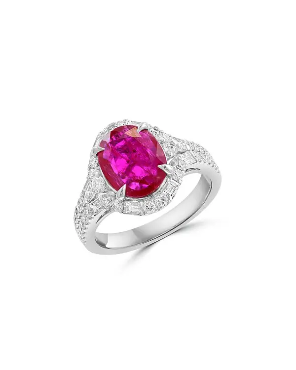 Bloomingdale'S Ruby And Diamond Ring
