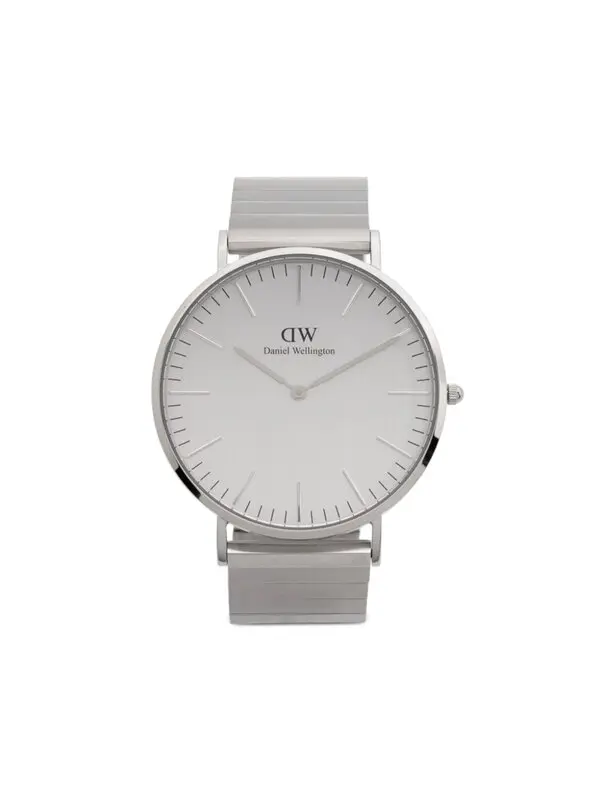 DANIEL WELLINGTON 40mm Bracelet Watch - Silver