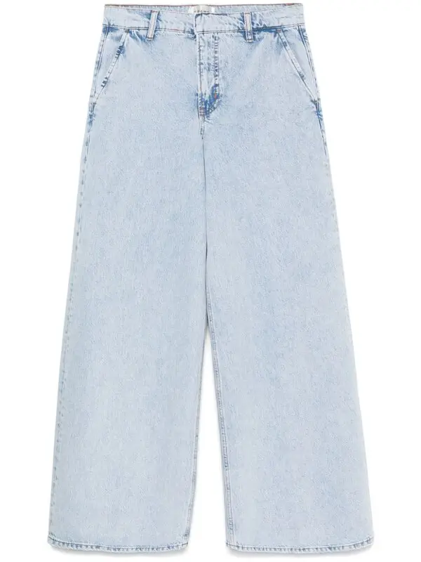 FRAME Wide-leg Jeans