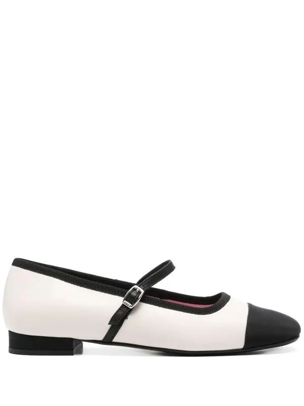 CAREL Leather Ballerinas - Neutrals