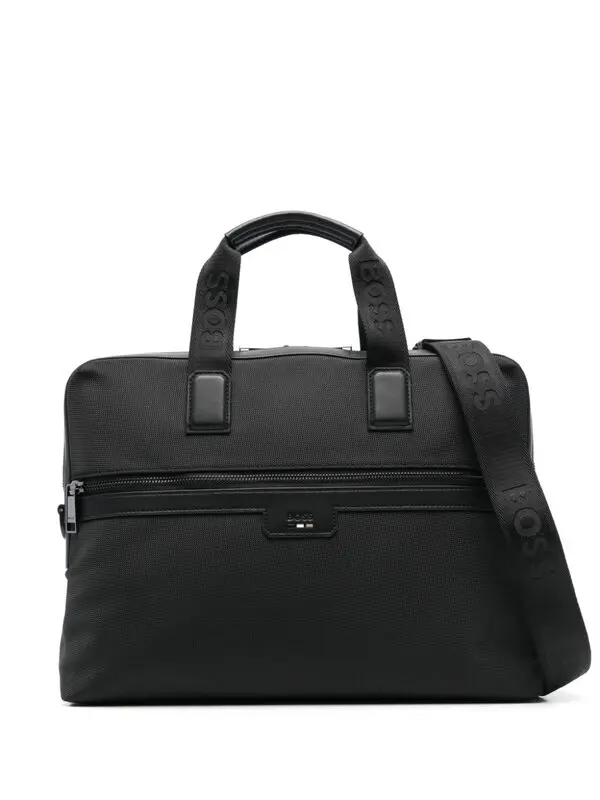 Hugo Boss Ray Laptop Bag - Black