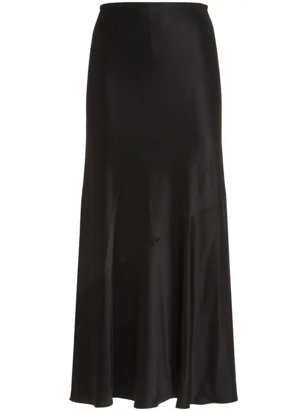 Alice + Olivia Satin Midi Skirt
