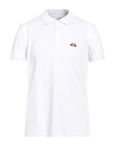 ELLESSE Polo Shirt Size Cotton - White
