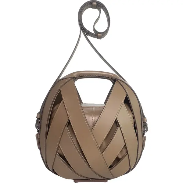 Perrin Le Petit Panier Shoulder Bag - Chestnut