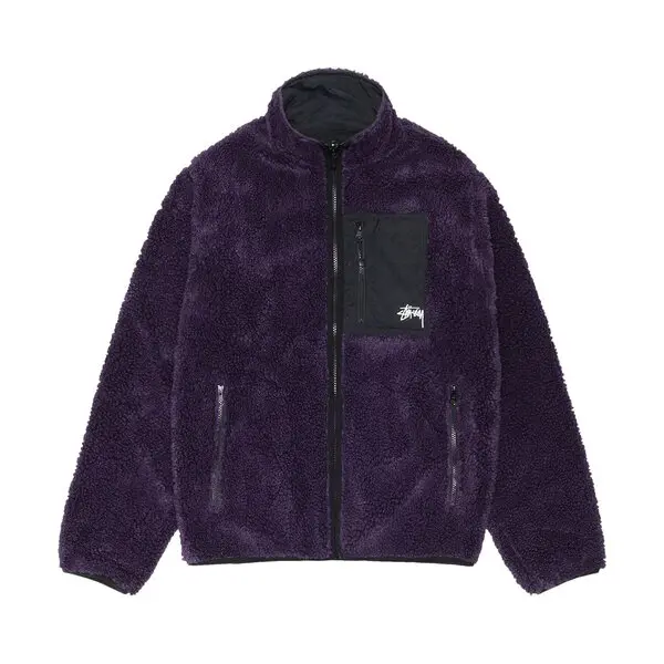 StÜssy Sherpa Reversible Jacket - Multicolor