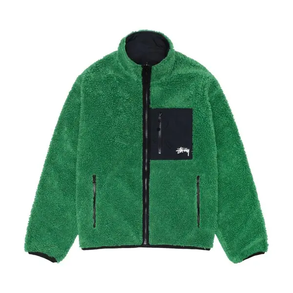 StÜssy Sherpa Reversible Jacket - Multicolor