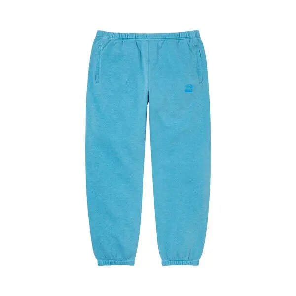 Supreme X The North Face Pigment Printed Sweatpant 'turquoise - Blue