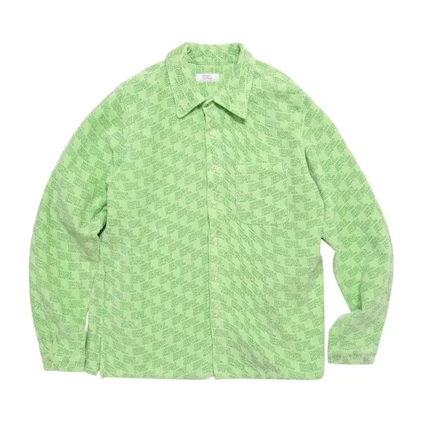 ERL Straight Hem Shirt - Green
