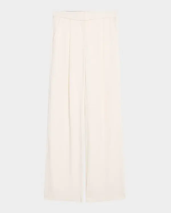 Veronica Beard Robinne Straight Pants - Dove
