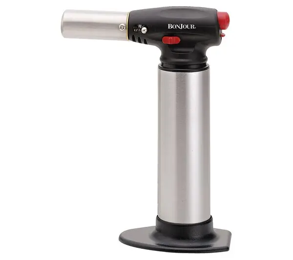 BONJOUR CUISINE Bonjour Chef's Tools Stainless Steel Butane Che F Torch