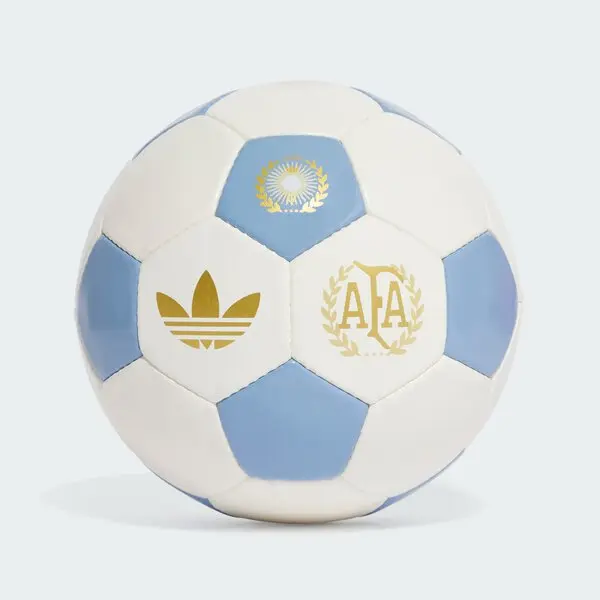 Adidas Argentina Anniversary Ball - Cloud White / Ambient Sky / Gold Metallic / Sandy Beige
