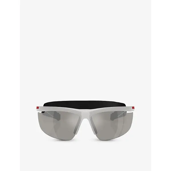 Prada Linea Rossa Psa02s Pillow-frame Sunglasses