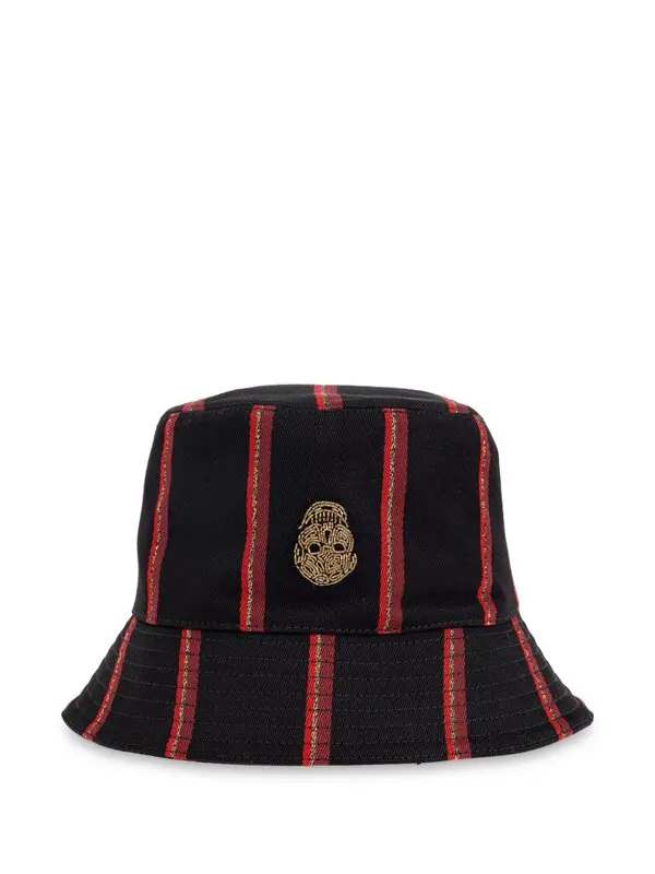 Alexander McQueen Skull-appliqué Bucket Hat