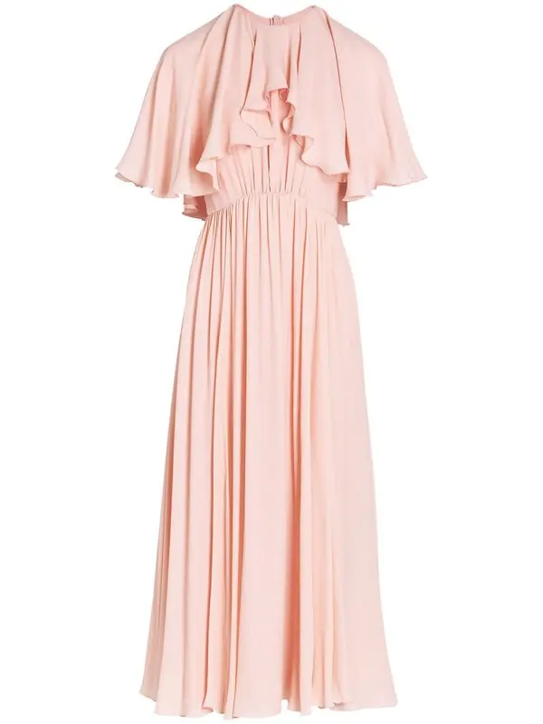 Giambattista Valli Crepe Midi Dress