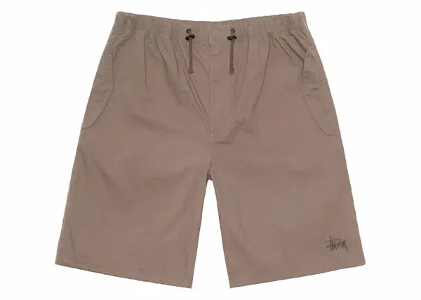 StÜssy Nyco Over Short - Mushroom