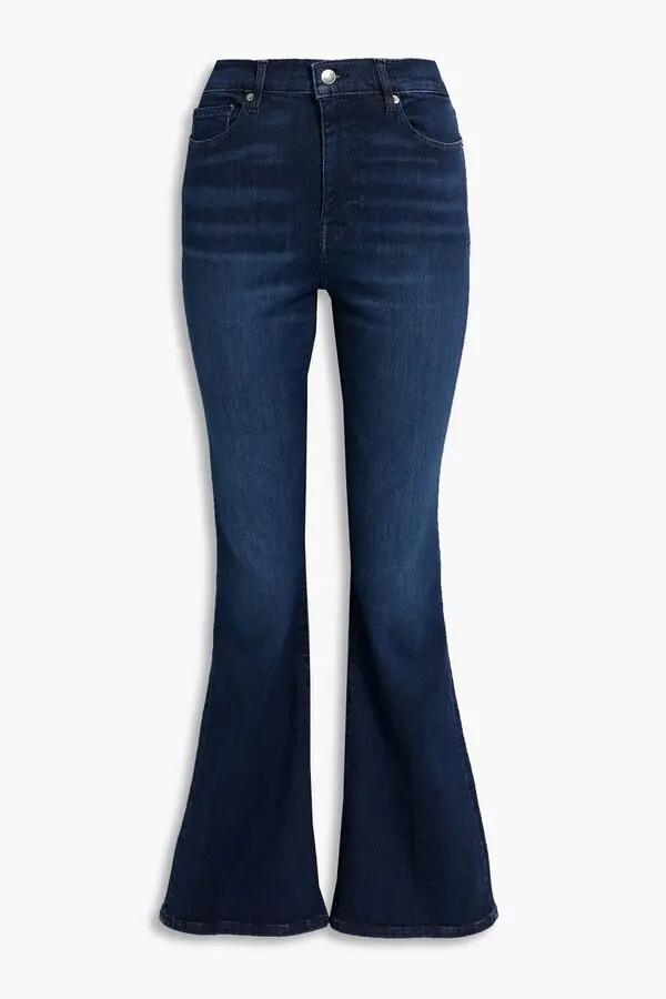 FRAME Le Pixie High-rise Flare Jeans