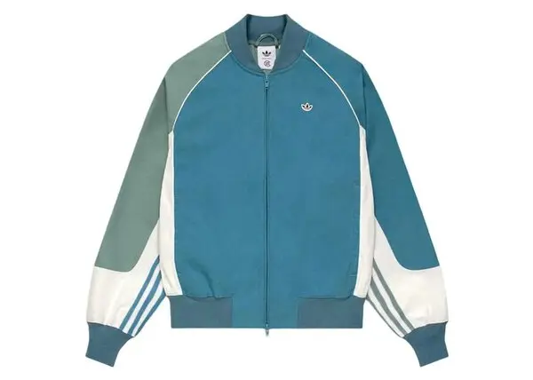 Adidas X Clot Edison Chen Collegiate Jacket - Blue
