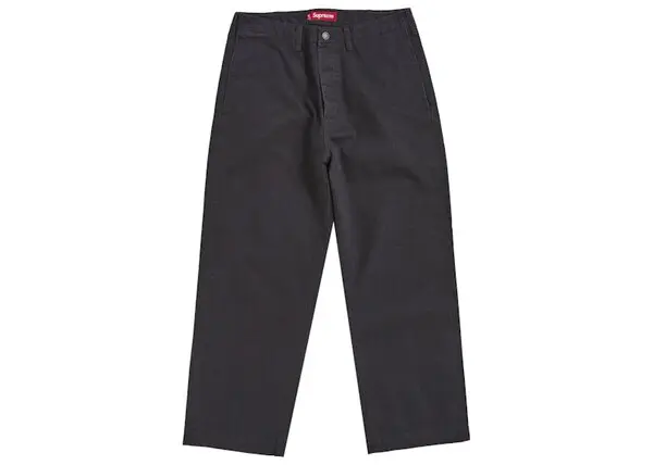 Supreme Washed Herringbone Chino Pant