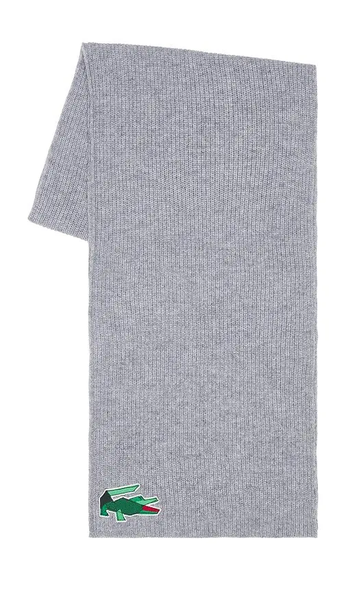 Lacoste Scarf In Grey