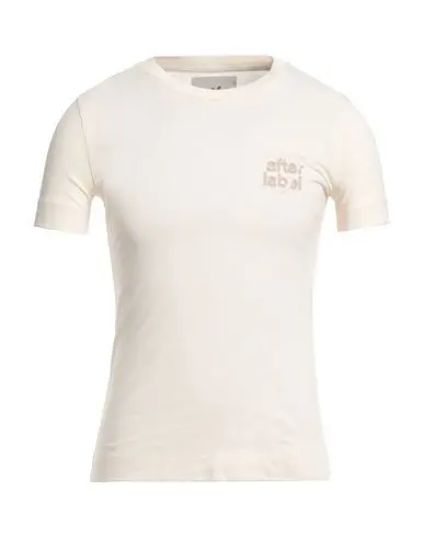 AFTER/LABEL T-shirt Coral Size Cotton - White