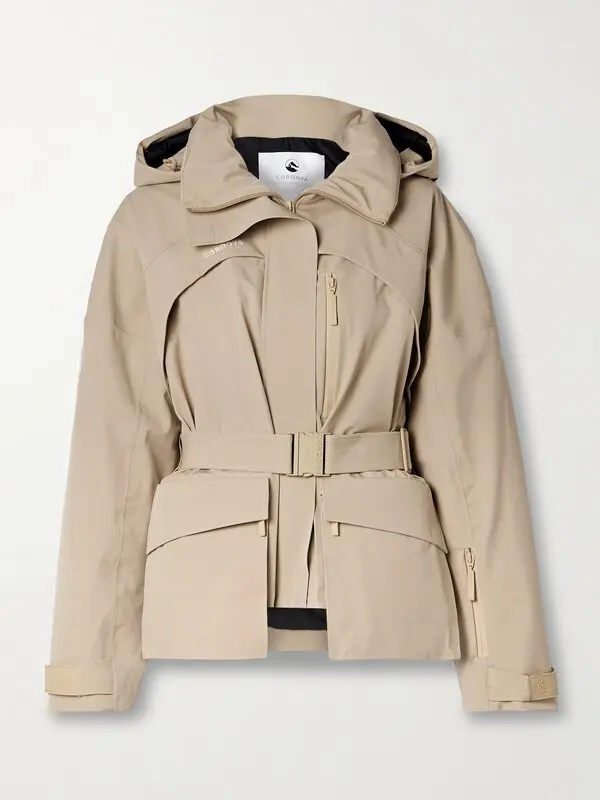 Cordova Tignes Hooded Ski Jacket - Neutrals