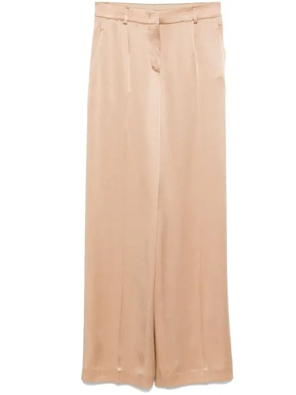 Alberta Ferretti Satin Trousers