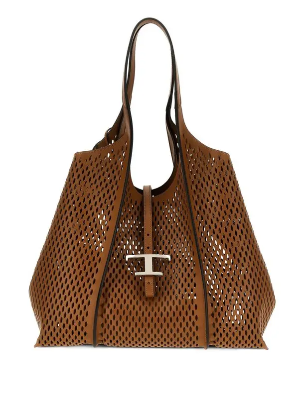 TOD'S T Timeless Medium Shopping Bag