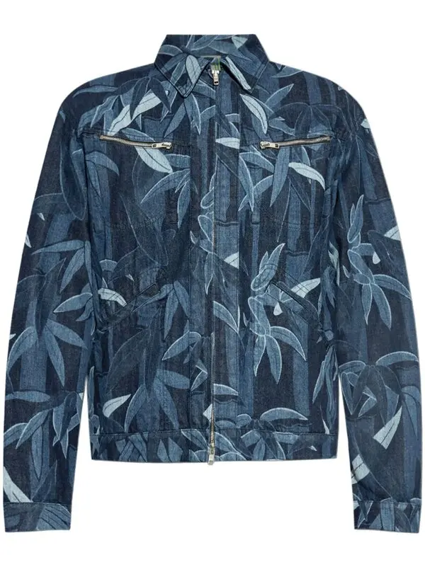 Kenzo Chiku-rin Jacket - Blue