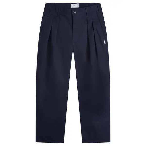WTAPS 16 Double Pleat Trousers - Navy