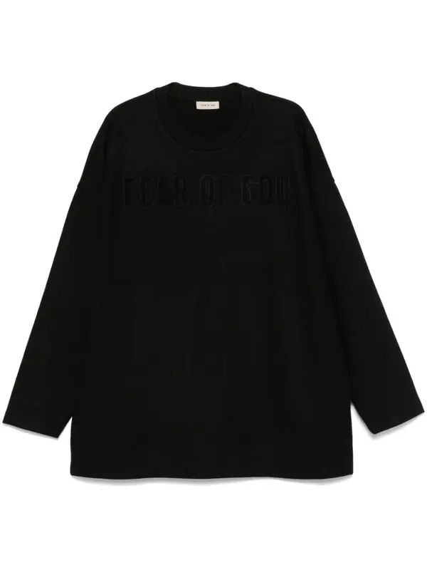 Fear Of God Logo-patch Sweatshirt