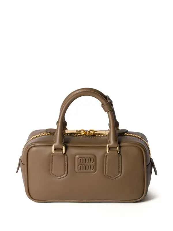 Miu Miu Arcadie Leather Bag - Green