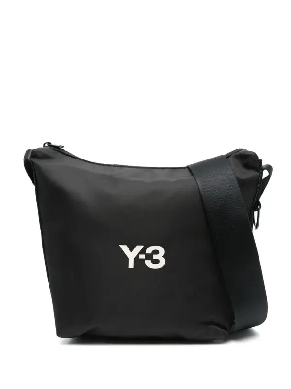 Y3 X Adidas Logo-print Messenger Bag