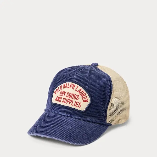 Ralph Lauren Corduroy Trucker Cap