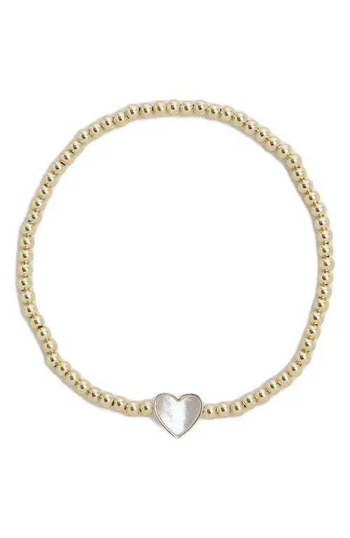 Argento Vivo Beaded Charm Bracelet