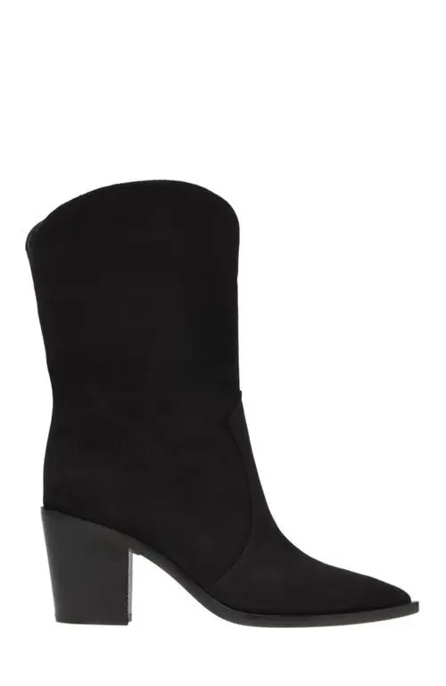 GIANVITO ROSSI Denver Booties - Black Suede