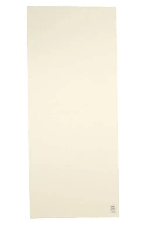 TOTÊME Classic Wide Virgin Wool Scarf - Ivory