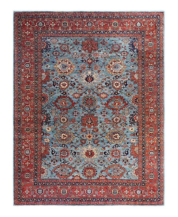 Bloomingdale'S Serapi M1999 Area Rug, 8'11 X 11'9 - Light/blue
