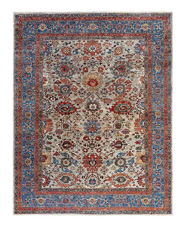 Bloomingdale'S Serapi M1999 Area Rug, 9' X 11'8 - Gray