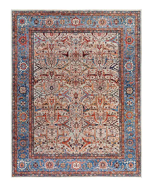 Bloomingdale'S Serapi M1999 Area Rug, 9' X 11'8 - Gray