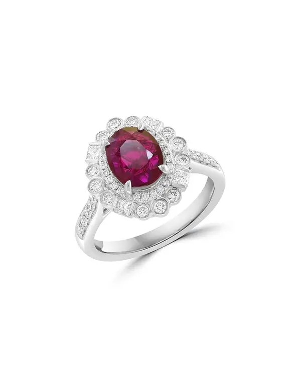 Bloomingdale'S Ruby And Diamond Ring