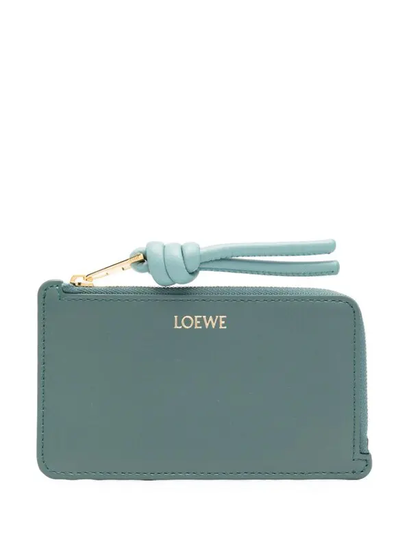 Loewe Knot Cardholder - Green