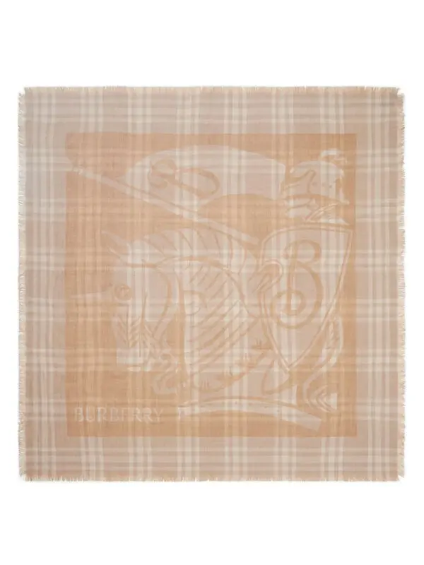 Burberry Ekd Check Scarf