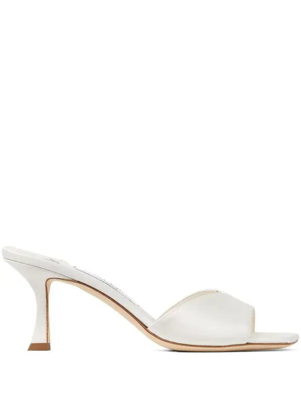 JIMMY CHOO 70mm Skye Mules - Neutrals