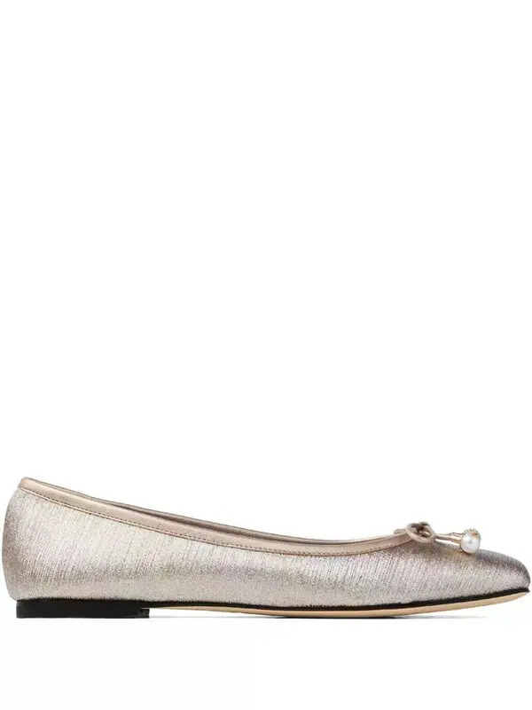 JIMMY CHOO Elme Ballerinas - Grey